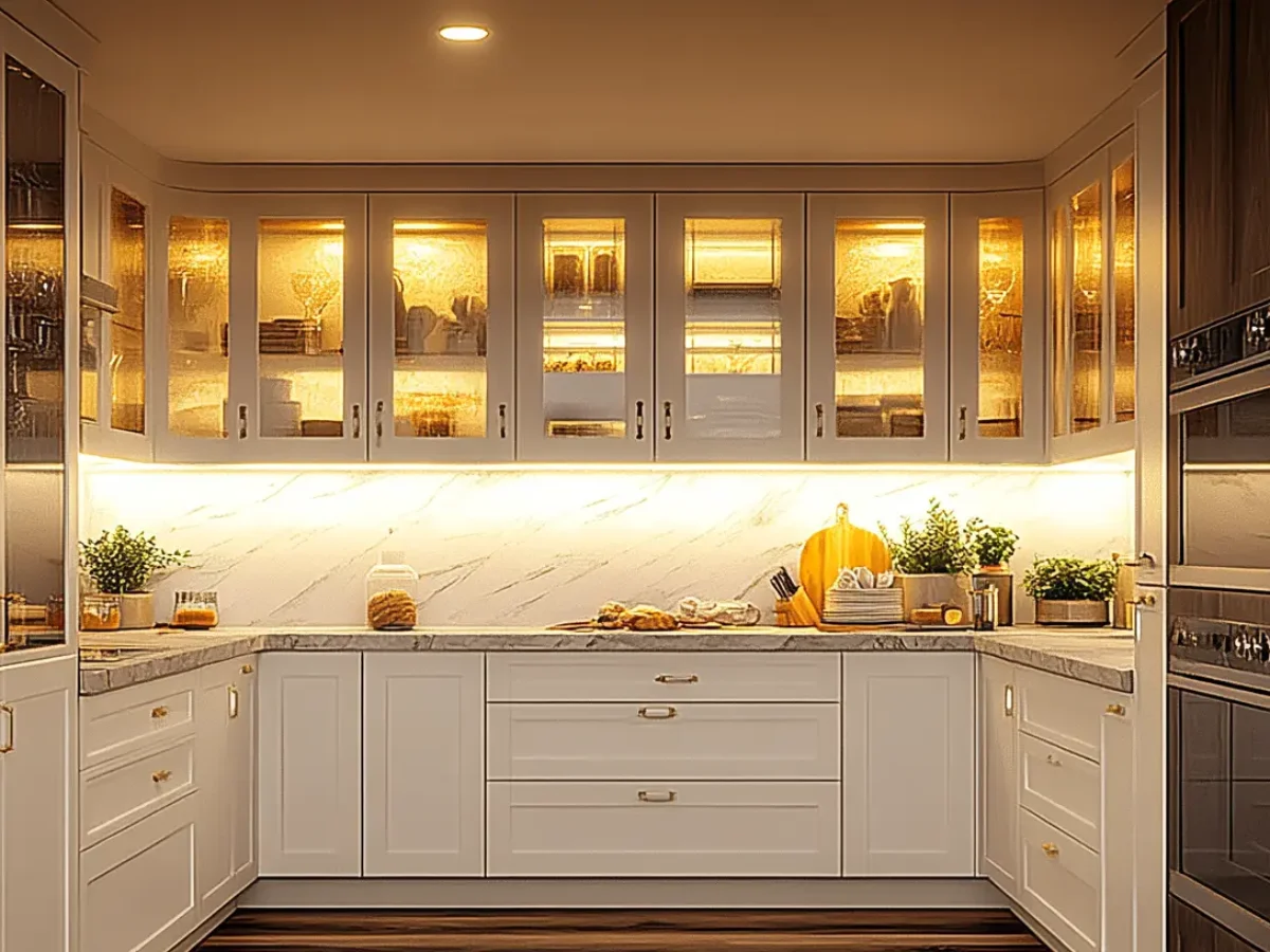 Lighted Kitchen